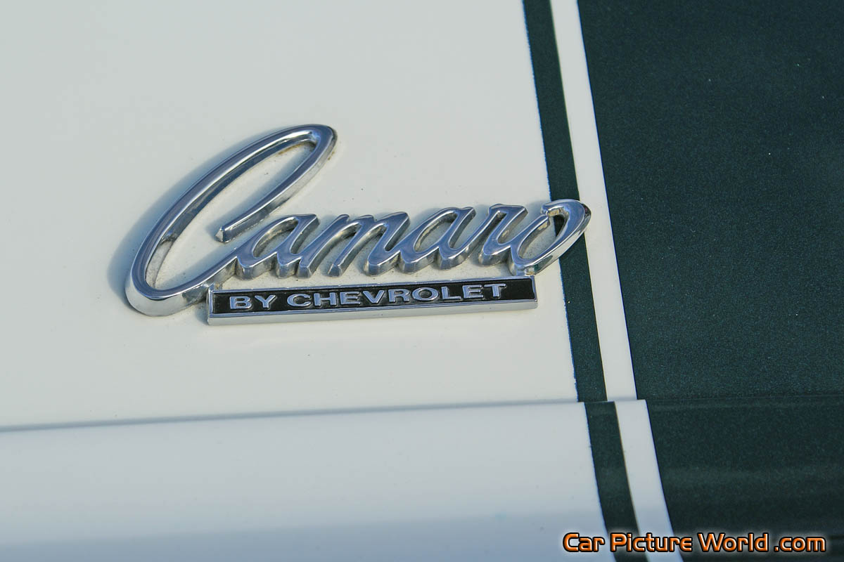1969 Z/28 Camaro Trunk Name Plate
